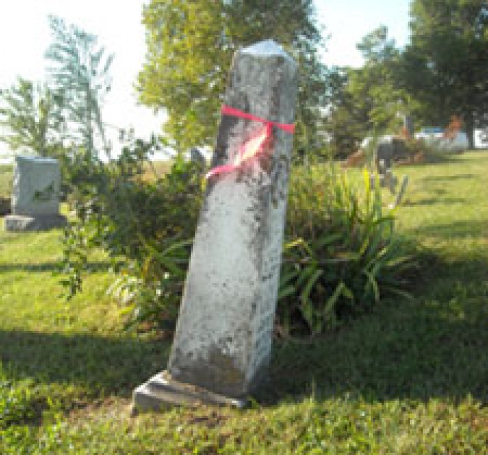 Stone Leveling – Burns Family Cemetery Services